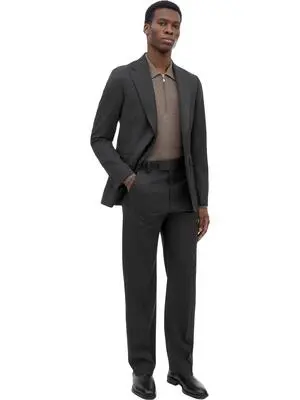 Tiger Of Sweden Tommie Weave Stripe Trousers - Phantom