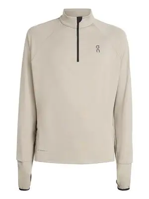 On Lg-sleeve Climate Top - Grey