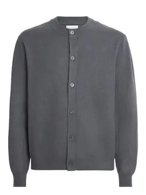 NN.07 Wool Jasper Cardigan - Grey