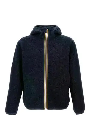 K-WAY Jack Sherpa Hooded Jacket - Blue