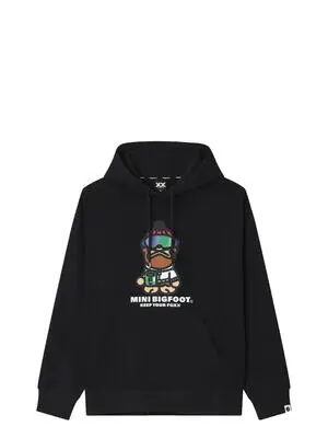 FINGERCROXX Mini Bigfoot Graphic-print Hoodie - Black