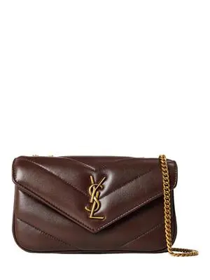 Saint Laurent V-quilted Flap Bag - No
