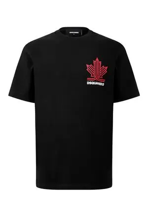 Dsquared2 Crew Neck Short-sleeve Tee - Black