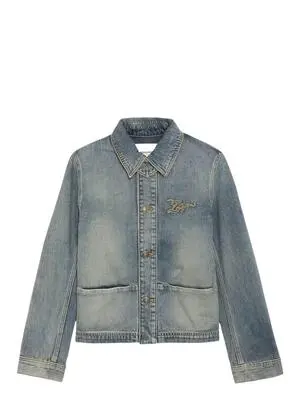 Zadig&Voltaire Lessa Denim Jacket - Medium Blue