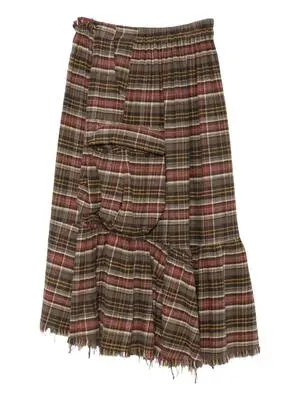 R13 Plaid Skirt - No