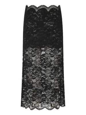 Rabanne Tulle Skirt - Black