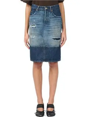 MAISON MARGIELA Denim Skirt