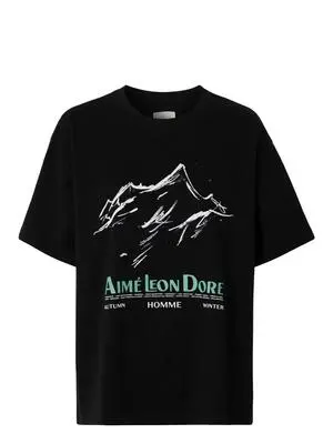 Aimé Leon Dore Summit Printed T-shirt - Black