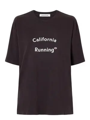 DISTRICT VISION California Printed Cotton-jersey T-shirt