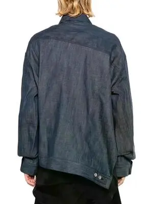 Comme Des Garçons Panelled Layered-effect Denim Jacket - Blue