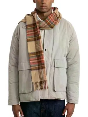 DEAN EDMONDS Muik Corduroy-collar Lobster-clasp Jacket - Grey