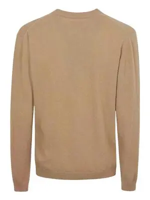 Woolrich Crew-neck Virgin Wool Sweater - Neutrals