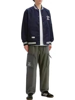 FINGERCROXX Zip-pocket Cargo Pants - Grey