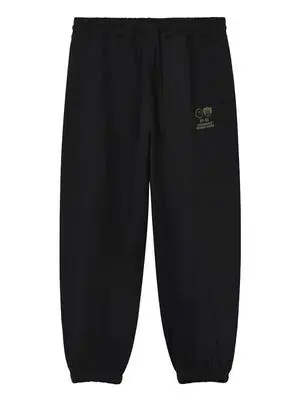 FINGERCROXX Logo-print Track Pants - Black