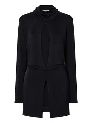 TOVE Gitta Cut-out Jersey Blouse