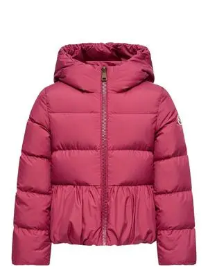 Moncler Elizaveta Hooded Down Jacket Raspberry Pink