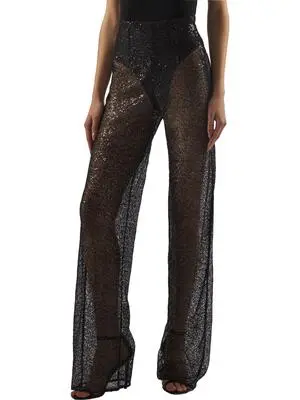 TALLER MARMO Marlene Disco Pants - Black