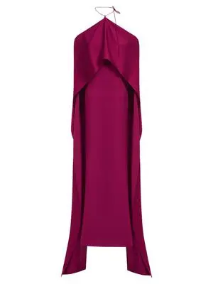 TALLER MARMO Nan Dress Pomegranate