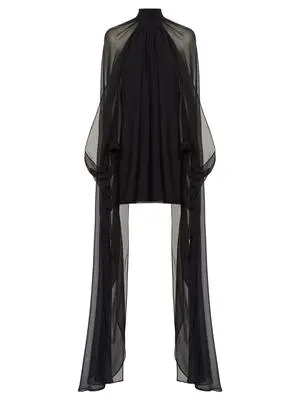 TALLER MARMO Mini Eterea Dress Black