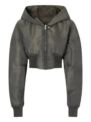 Rick Owens Padded Shell Bomber Jacket - Gray
