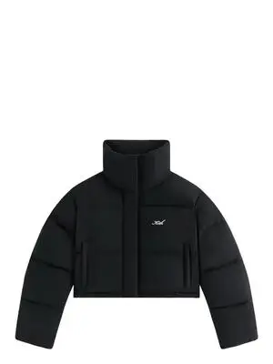 KITH Shae Cropped Denim Puffer Jacket