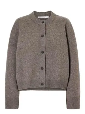 Studio Nicholson Arvine Wool And Cashmere-blend Cardigan - Gray