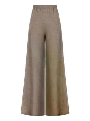 Fabiana Filippi Amelia Wide-leg Trousers Brown