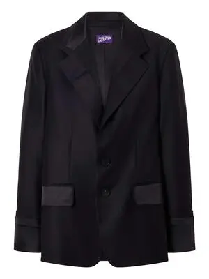 JEAN PAUL GAULTIER Wool-gabardine Blazer - Black
