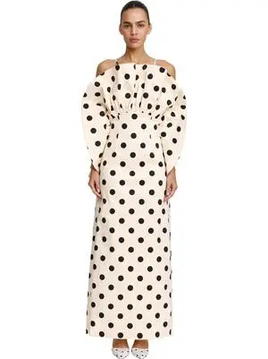 Acler Ketch Maxi Dress - Dotty
