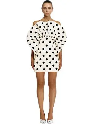 Acler Ketch Mini Dress - Dotty