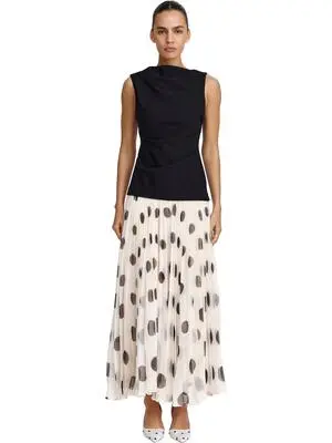 Acler Poznik Maxi Dress - Dotty