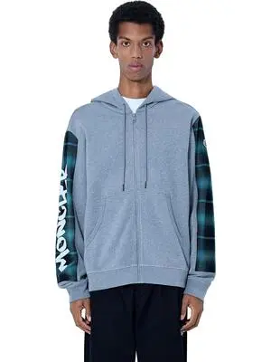 Moncler X Frgmt Hiroshi Fujiwara Hooded Zip Sweatshirt - Gray