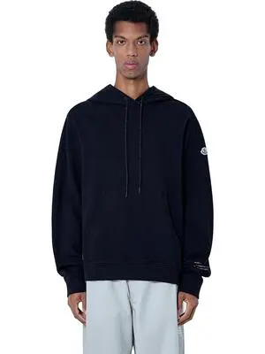 Moncler X Frgmt Hiroshi Fujiwara Hooded Sweatshirt With Patch Detail - Black