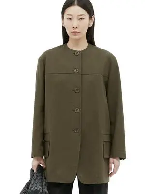 Max Mara Max Mara Women Woven Jacket Green