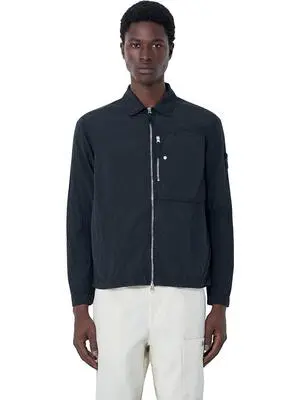 Stone Island Zip-front Technical Jacket - Black