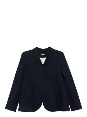 Apuntob Notched-lapel Patch-pocket Jacket - Blue