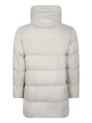 MONTECORE Quilted Hooded Coat - Neutrals