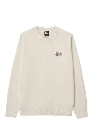FINGERCROXX Embroidered Logo-patch Sweater