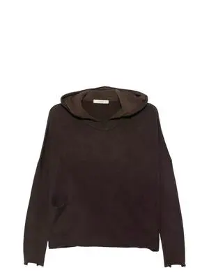 Kristensen Du Nord Cashmere-wool Hoodie Sweater - Brown
