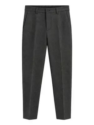 Seventy Pressed-crease Tailored Trousers - Grey
