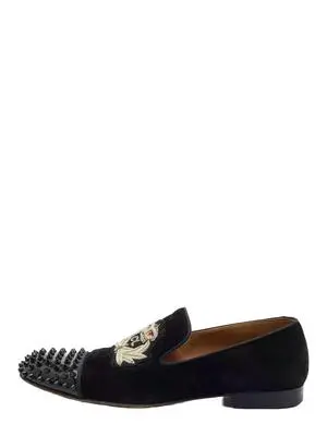 CHRISTIAN LOUBOUTIN Captain Loubi Spiked Slippers