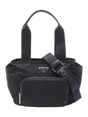 Prada 2020s Re-nylon Tote Bag - Black