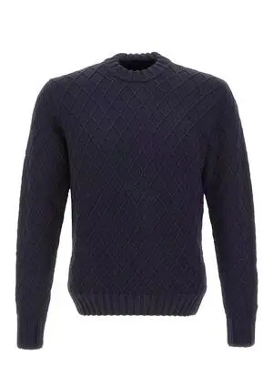 FILIPPO DE LAURENTIIS Diamond-knit Sweater