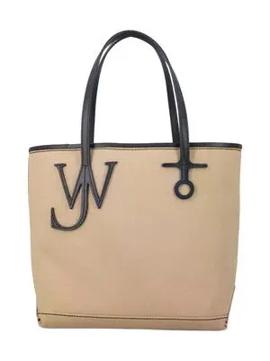 JW Anderson Small Anchor Logo Tote Bag Neutrals