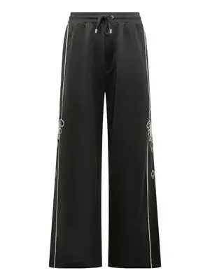 Amiri Lasso Embroidered Track Pants - Black