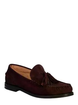 Gant Tassel-detail Suede Loafers - Red