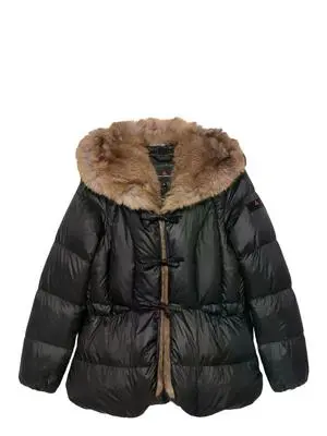 PEUTEREY Vertis Faux-fur Trim Puffer Jacket