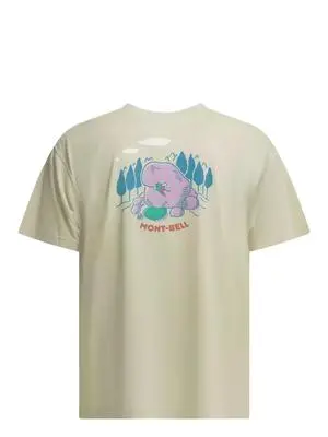 MONTBELL Wickron Bouldering T-shirt - Neutrals