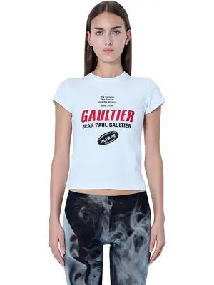 JEAN PAUL GAULTIER The Gaultier Baby Tee - White