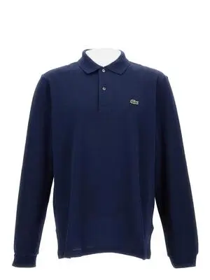 Lacoste Polo Manica Lunga - Blu